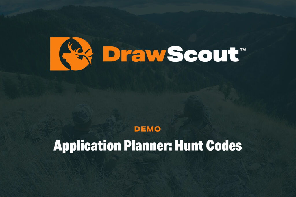Feature Update: Improvements to Hunt Codes - DrawScout